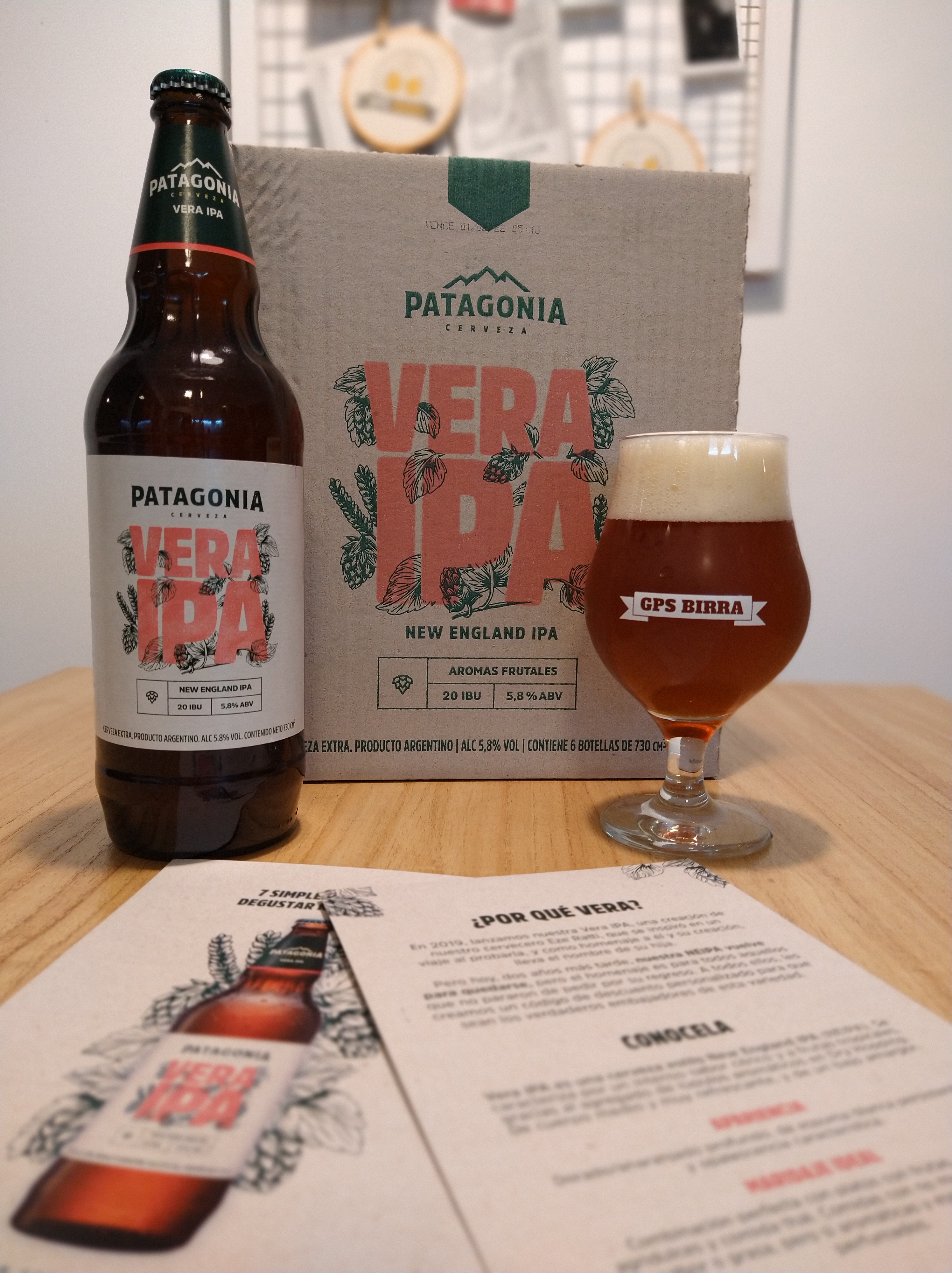 Cerveza Patagonia lanza Vera IPA, su NEIPA, ahora en botella – GPS BIRRA