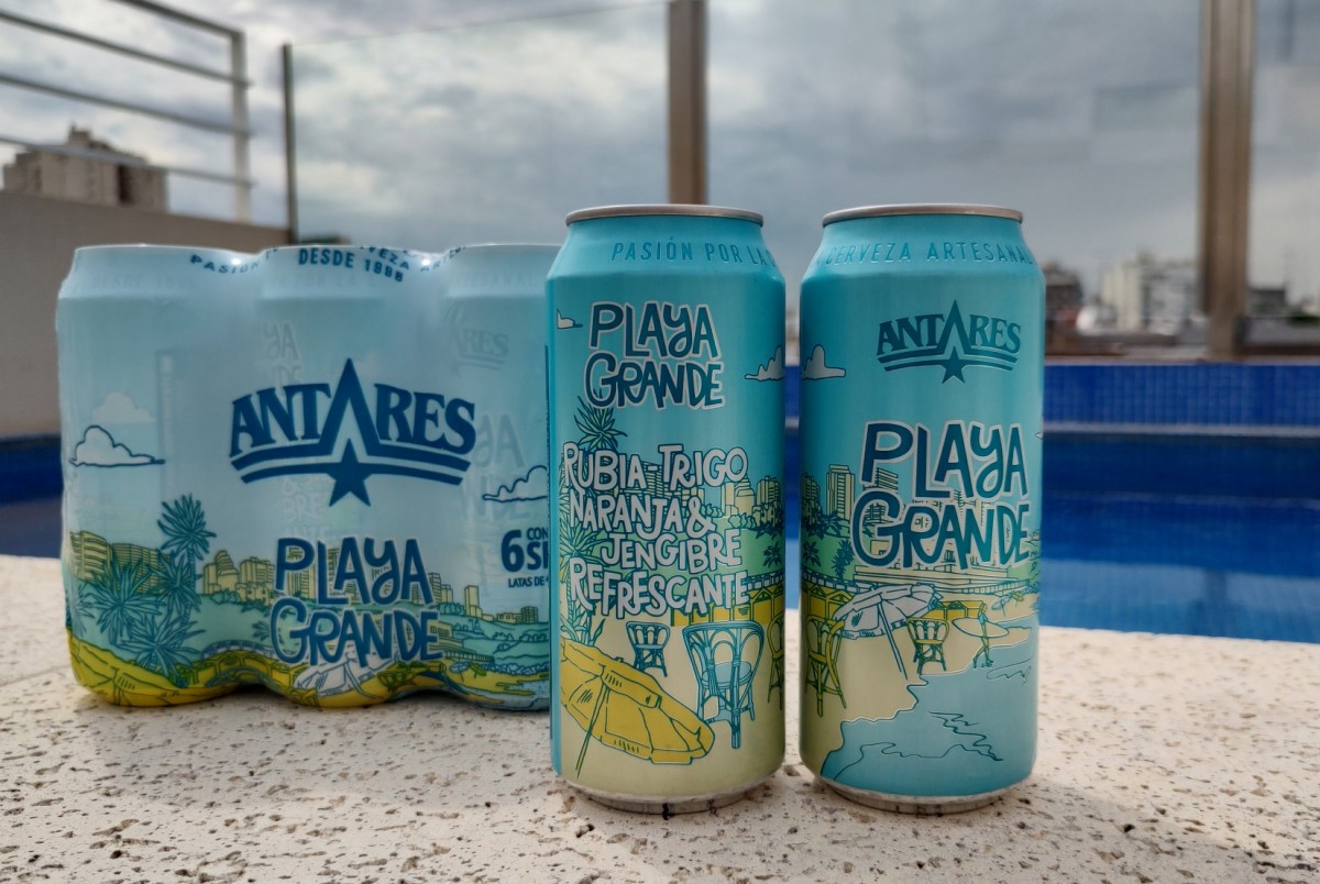 Lanzamiento de Playa Grande en lata, la novedad de Antares – GPS BIRRA